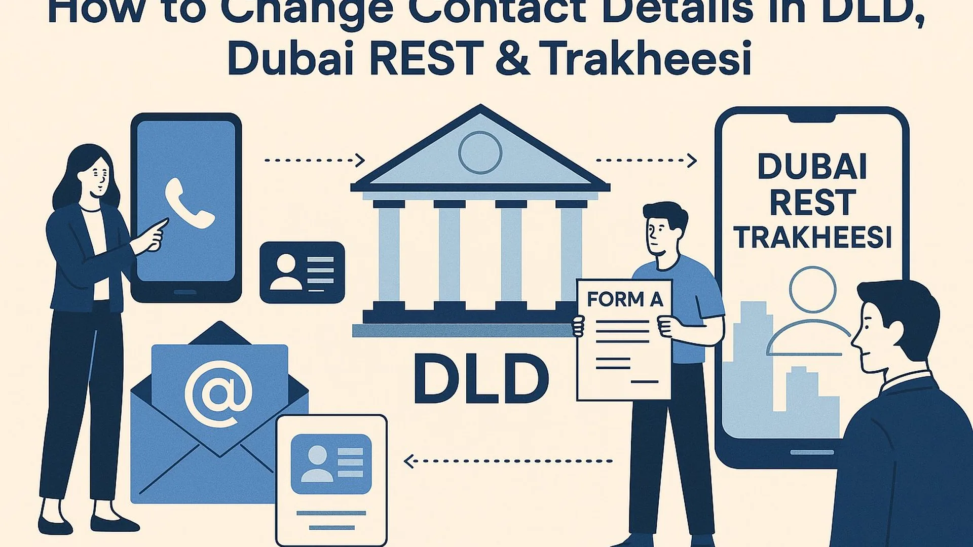 How to Change Contact Details in DLD (Dubailand), Dubai REST ...